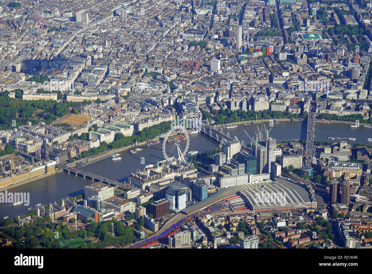 London cbd aerial hi-res stock photography and images - Alamy