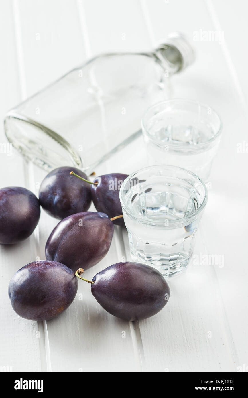Plum brandy glass hi-res stock photography and images - Alamy