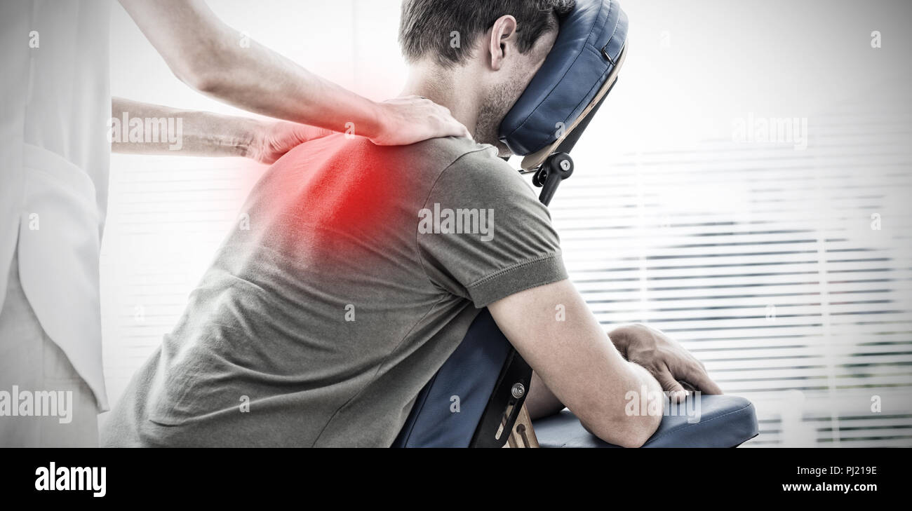 Massage man hi-res stock photography and images - Alamy