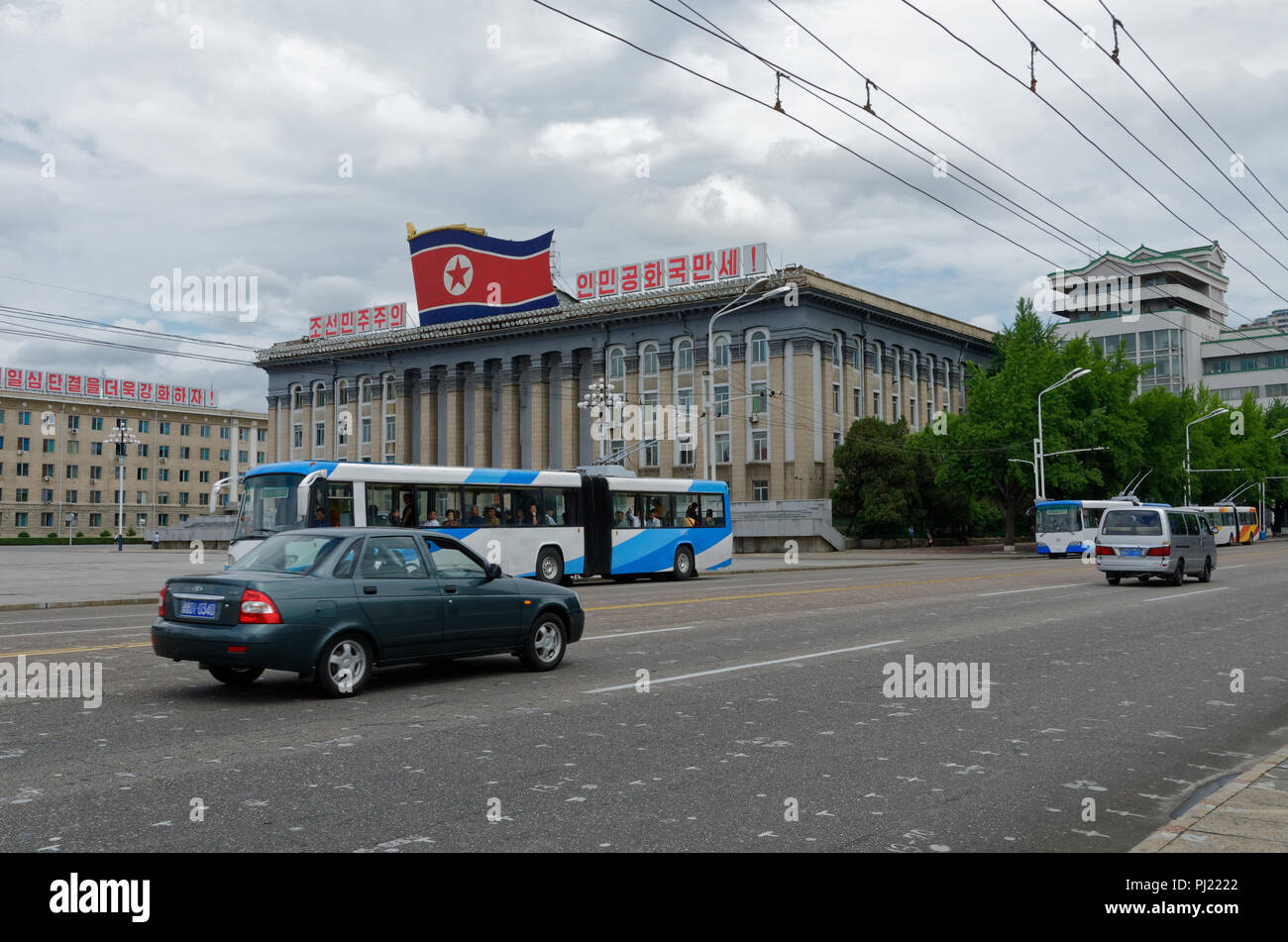 Pyongyang kim il sung square hi-res stock photography and images - Alamy