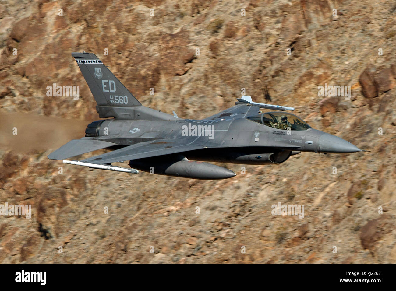 United States Air Force General Dynamics F-16C Fighting Falcon Block ...