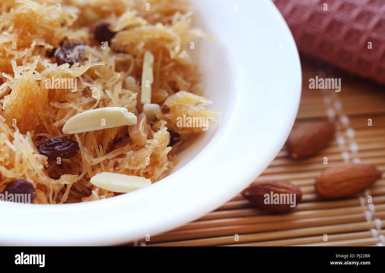 Bengali Vermicelli Dessert of Southeast Asia Stock Photo - Alamy