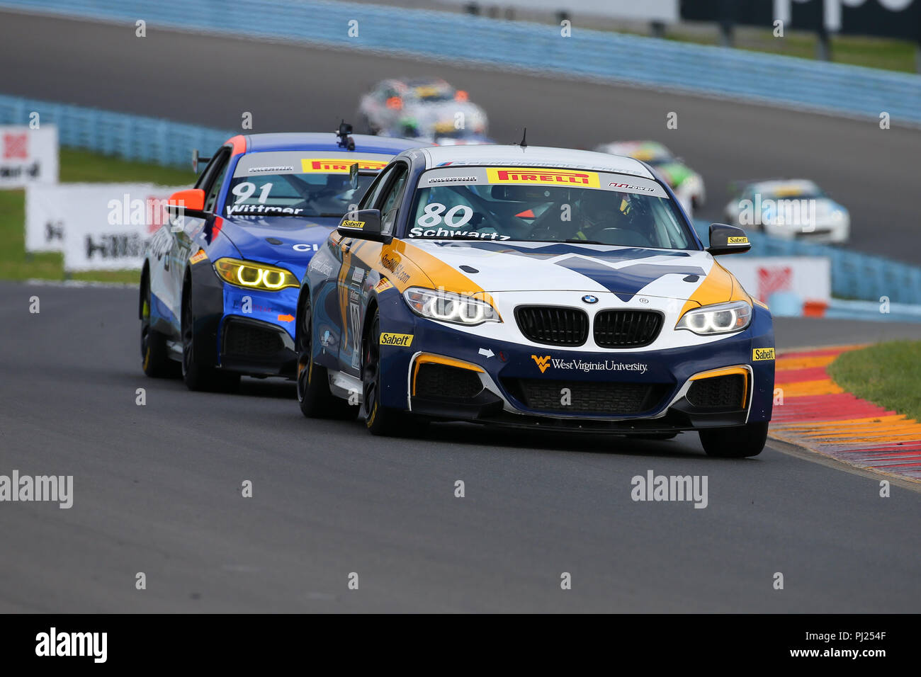 September 2, 2018: Rooster Hall Racing driver, Johan Schwartz #80 ...