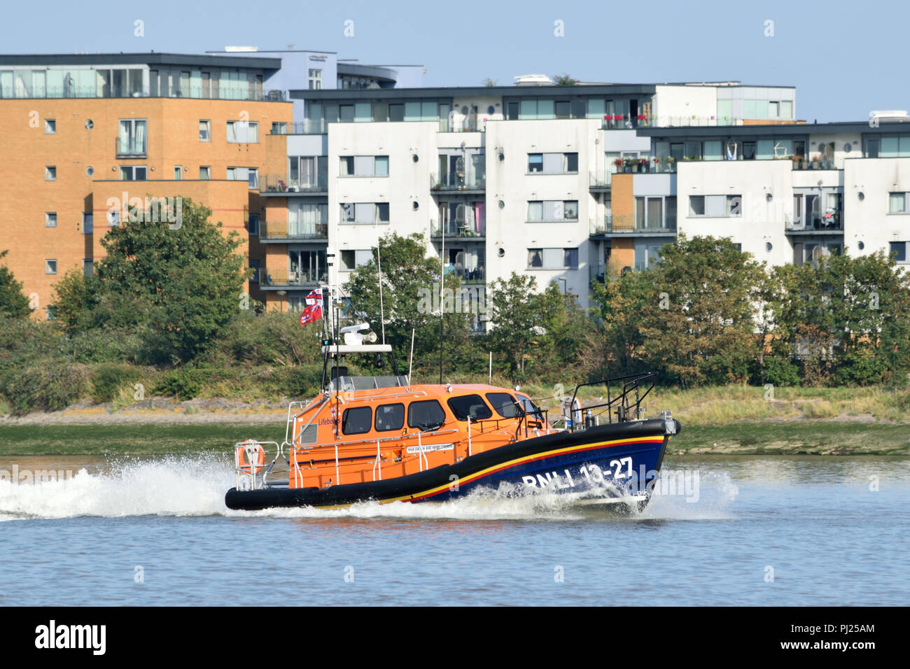London, UK, 3rd September 2018 – The newest RNLI Shannon-class Lifeboat ...