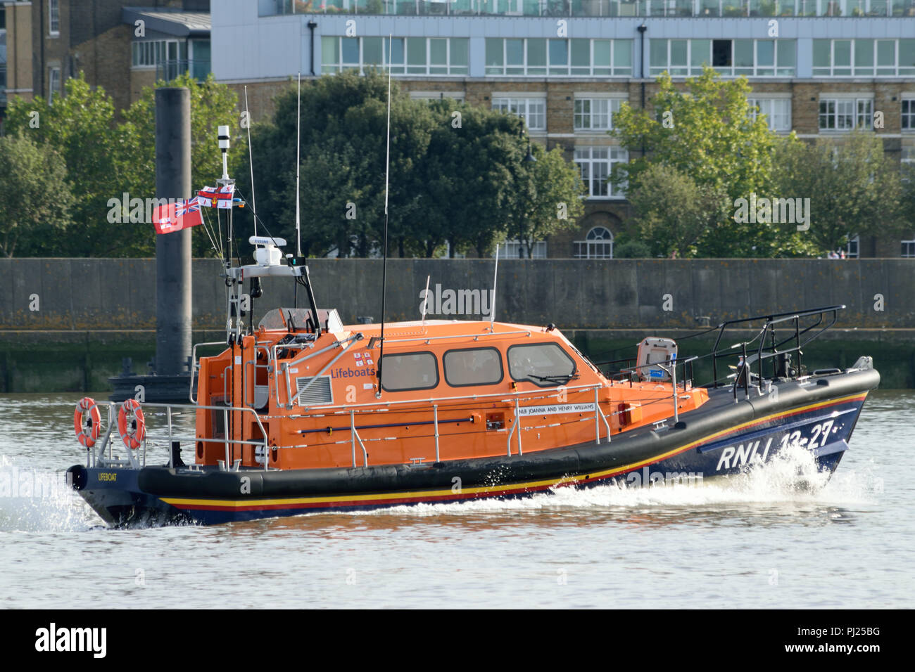 London, UK, 3rd September 2018 – The newest RNLI Shannon-class Lifeboat ...