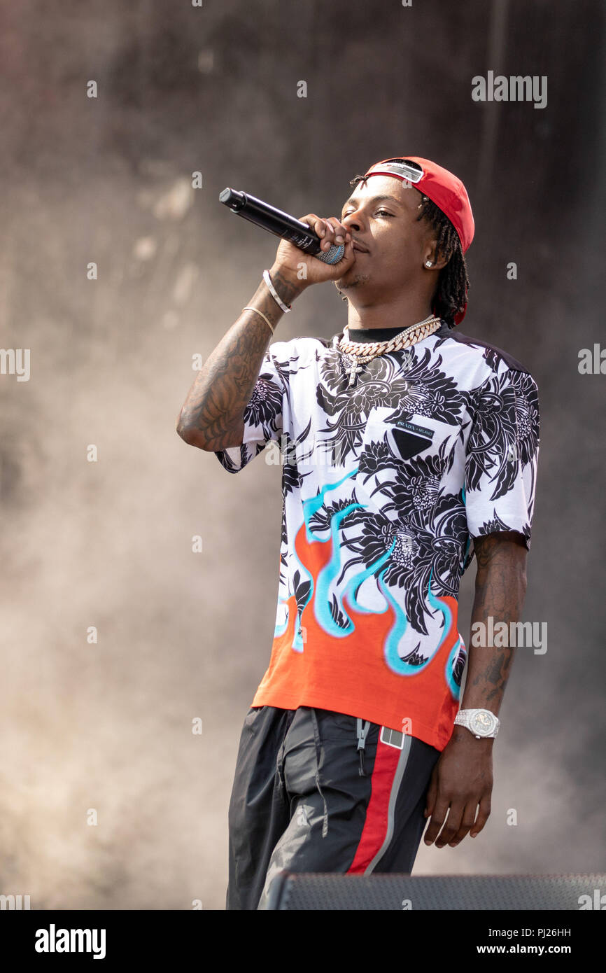 September 2, 2018 - Philadelphia, Pennsylvania, U.S - Rapper RICH THE ...