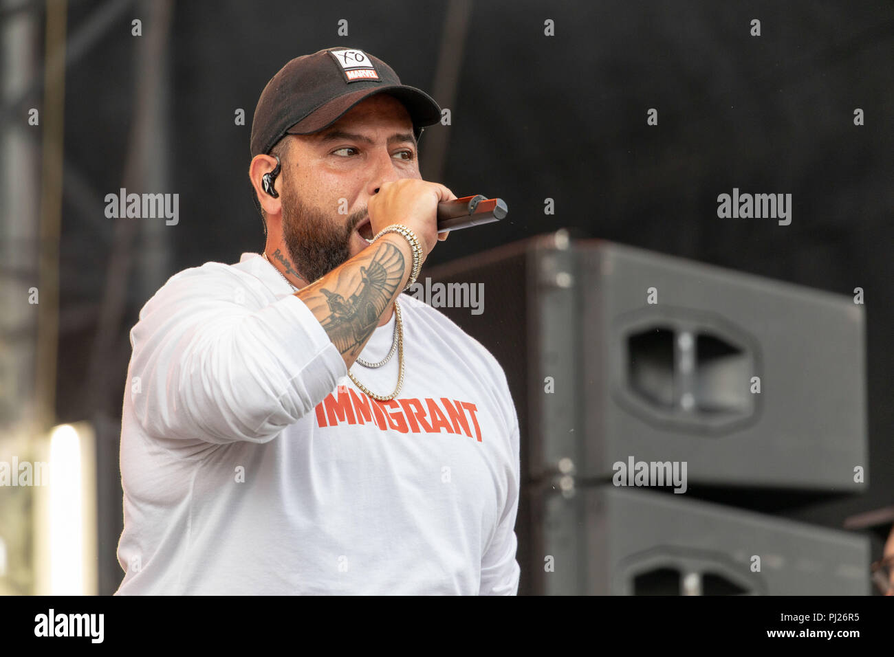September 2, 2018 - Philadelphia, Pennsylvania, U.S - Rapper BELLY ...