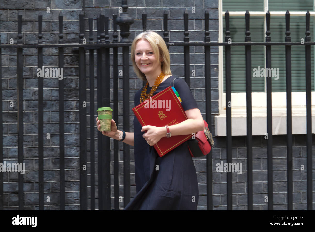 2018 elizabeth truss mp hi-res stock photography and images - Alamy