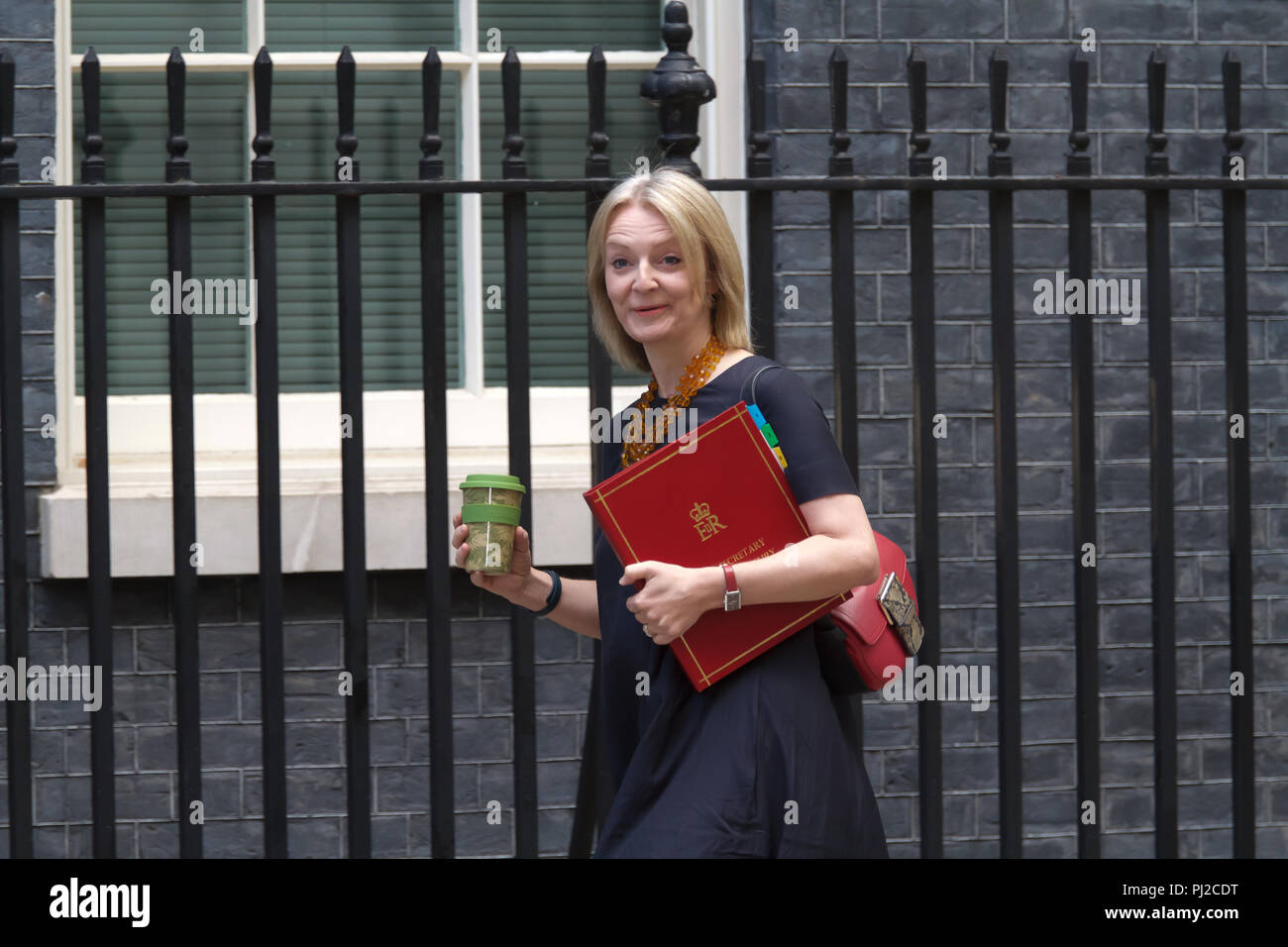 2018 elizabeth truss mp hi-res stock photography and images - Alamy