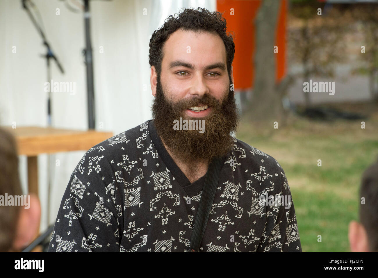Duesseldorf, Deutschland. 31st Aug, 2018. Dominik BLOH, Author ...