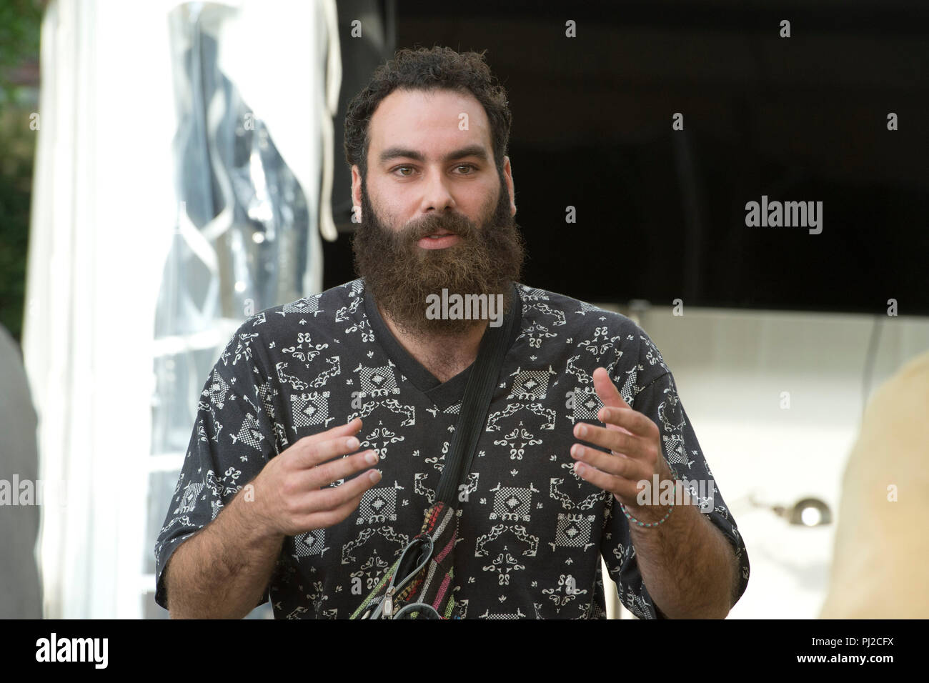 Duesseldorf, Deutschland. 31st Aug, 2018. Dominik BLOH, Author ...