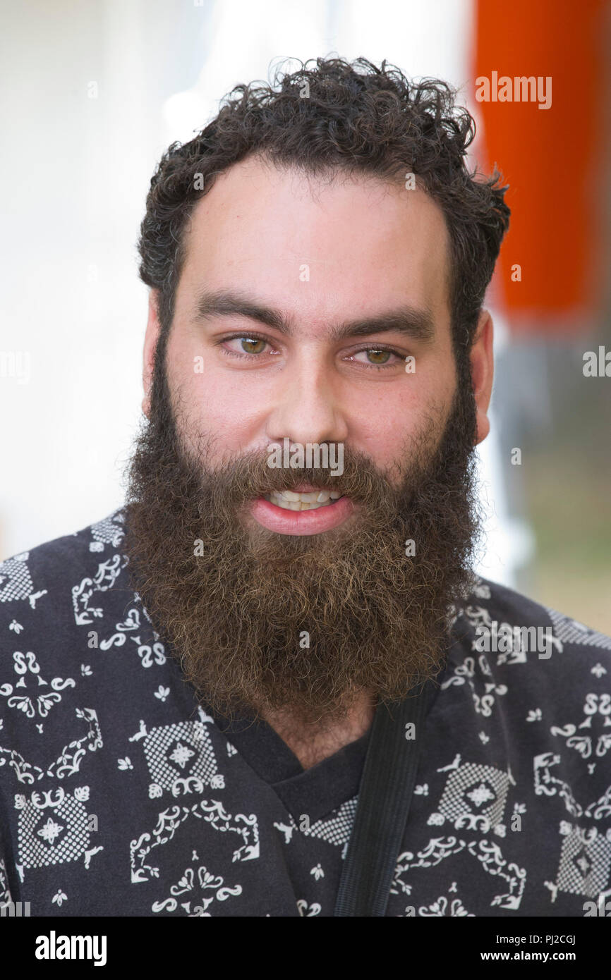 Duesseldorf, Deutschland. 31st Aug, 2018. Dominik BLOH, Author ...