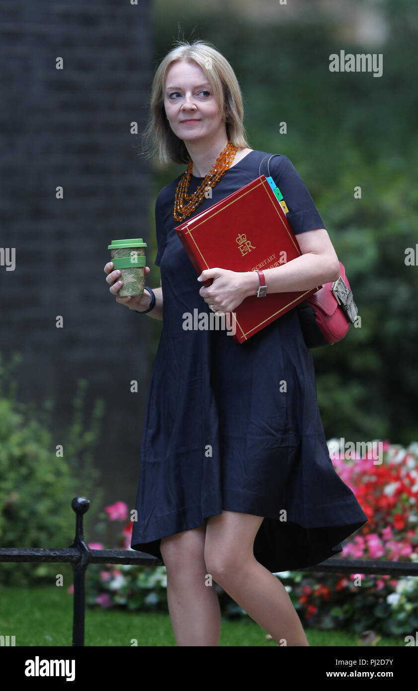 2018 elizabeth truss mp hi-res stock photography and images - Alamy