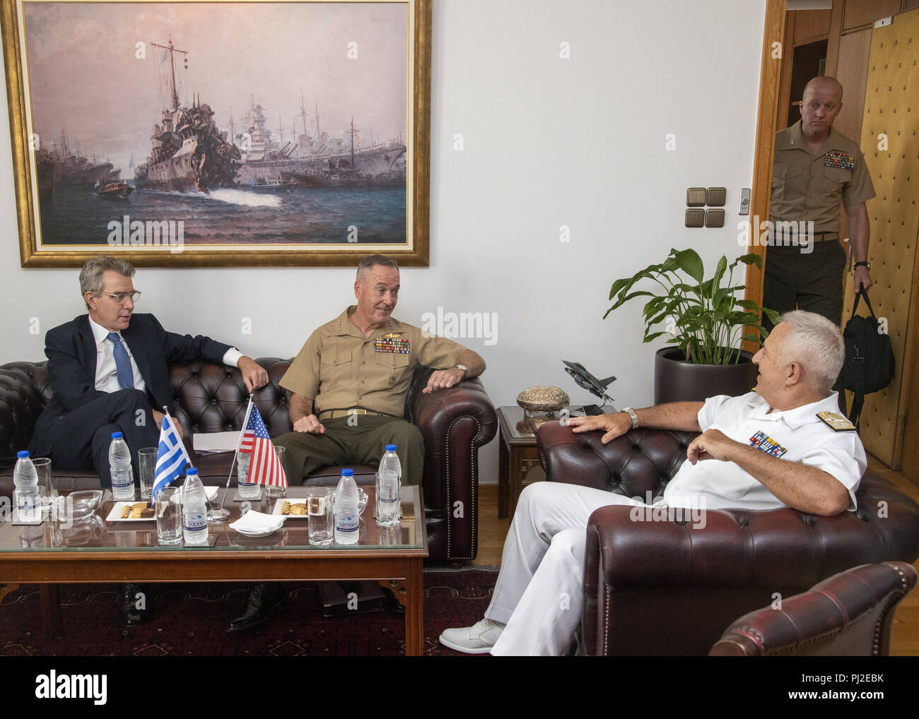 Athens, Greece, Greece. 4th Sep, 2018. Marine Corps Gen. Joe Dunford ...