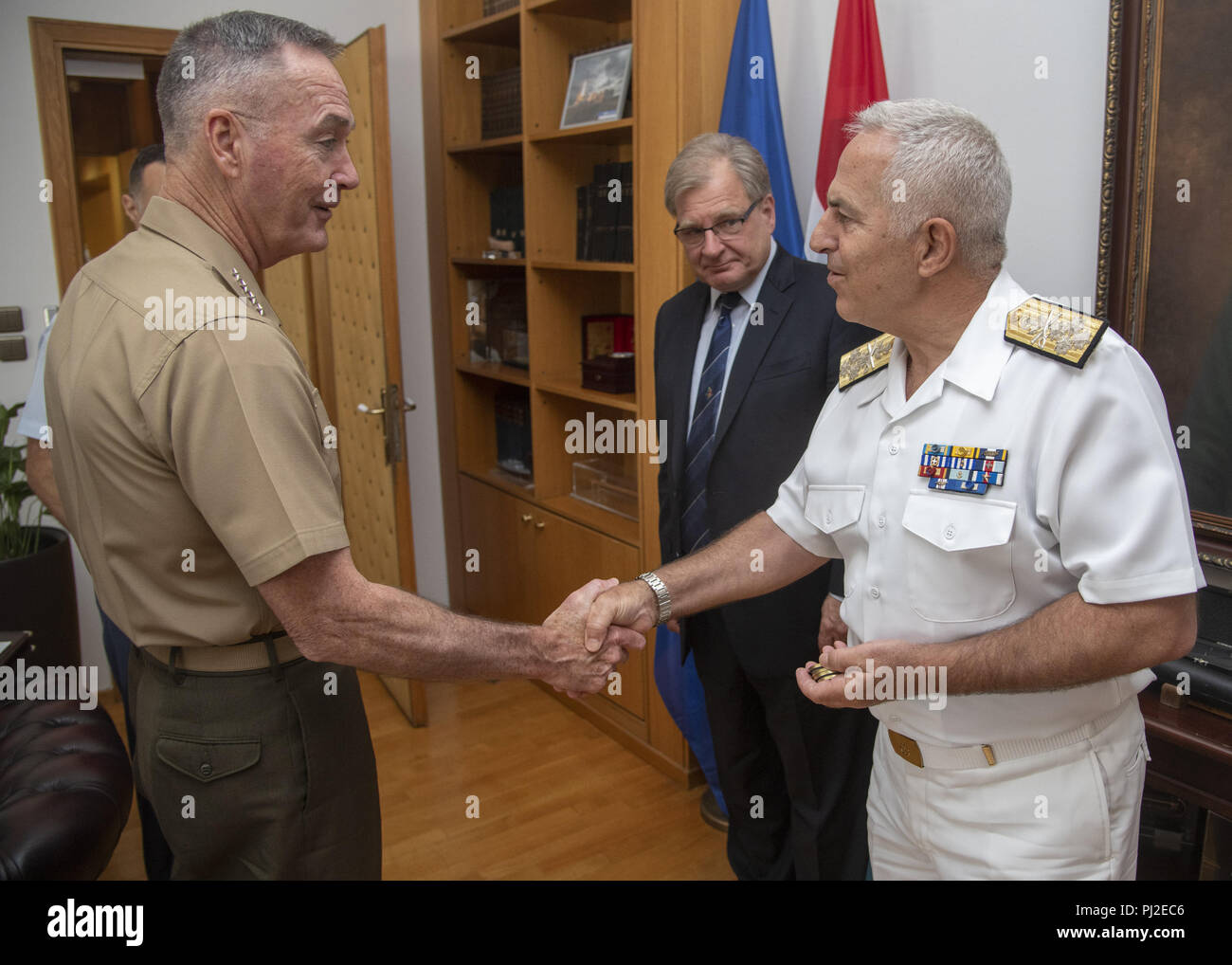 Athens, Greece, Greece. 4th Sep, 2018. Marine Corps Gen. Joe Dunford ...