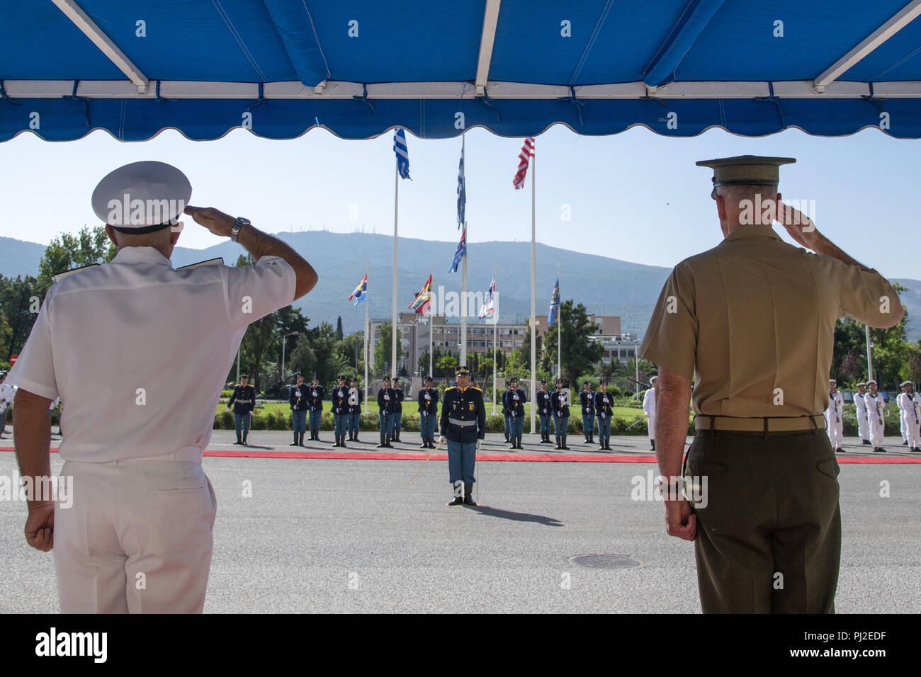 Hellenic national defense general staff chief hi-res stock photography ...