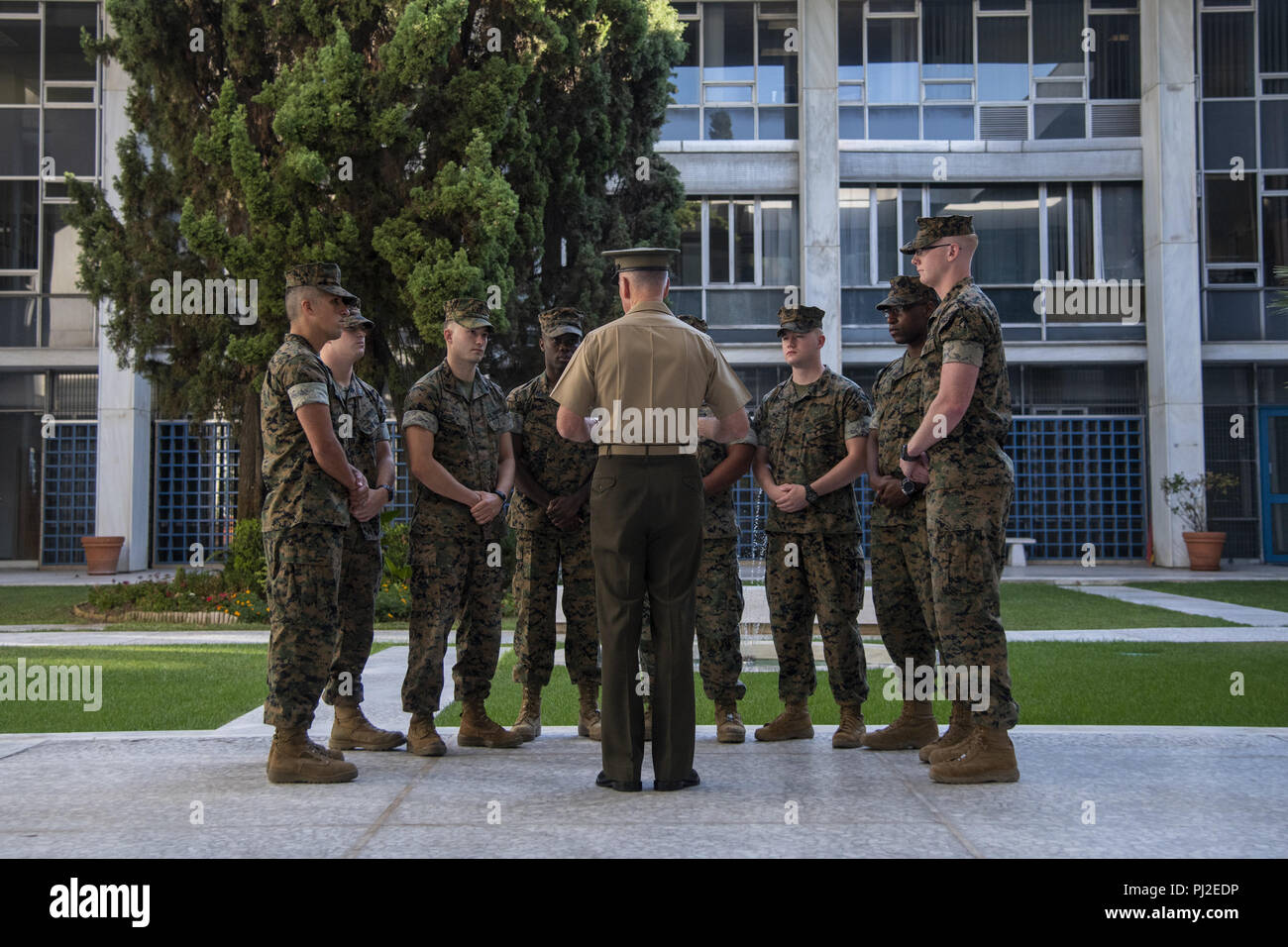 Athens, Greece, Greece. 3rd Sep, 2018. Marine Corps Gen. Joe Dunford ...