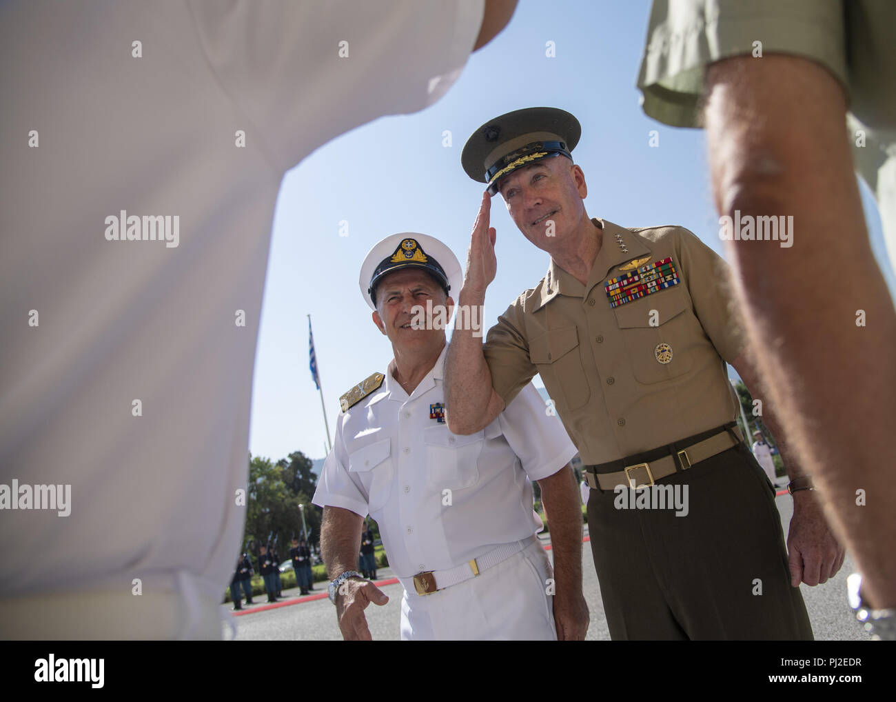 Athens, Greece, Greece. 4th Sep, 2018. Marine Corps Gen. Joe Dunford ...