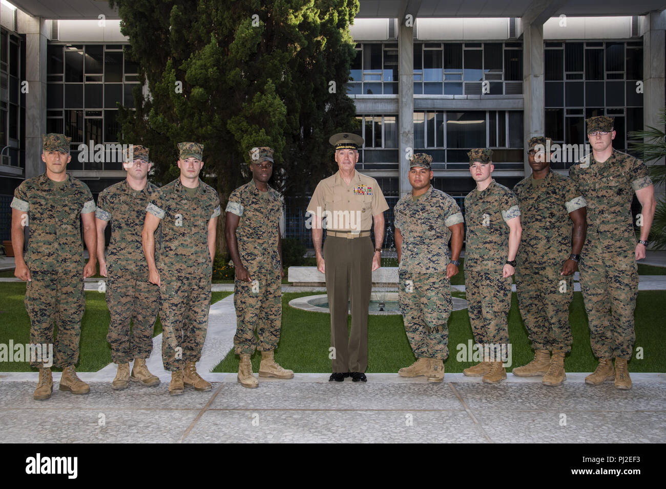 Athens, Greece, Greece. 3rd Sep, 2018. Marine Corps Gen. Joe Dunford ...
