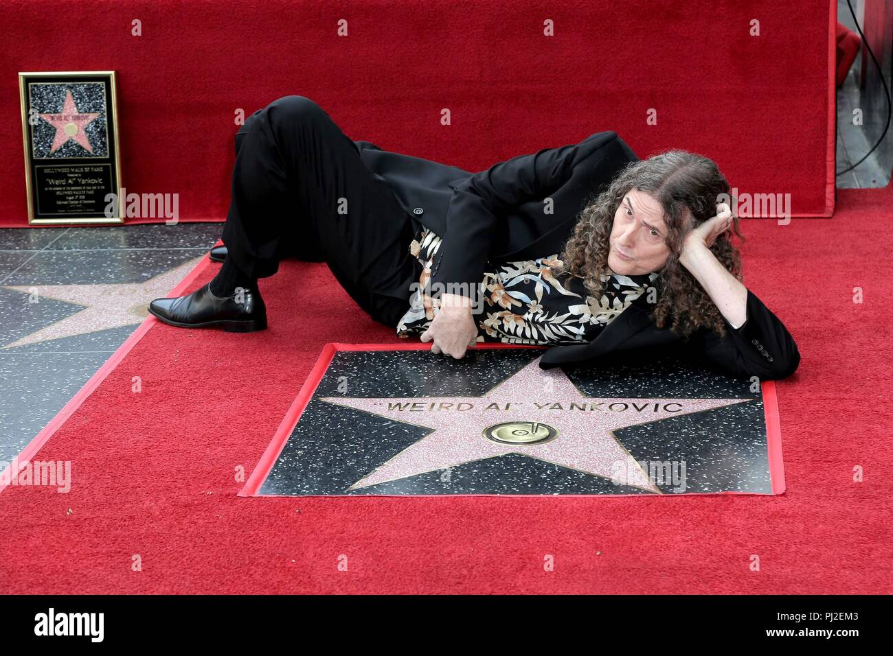 Los Angeles, CA, USA. 27th Aug, 2018. Alfred Yankovic, Weird Al ...