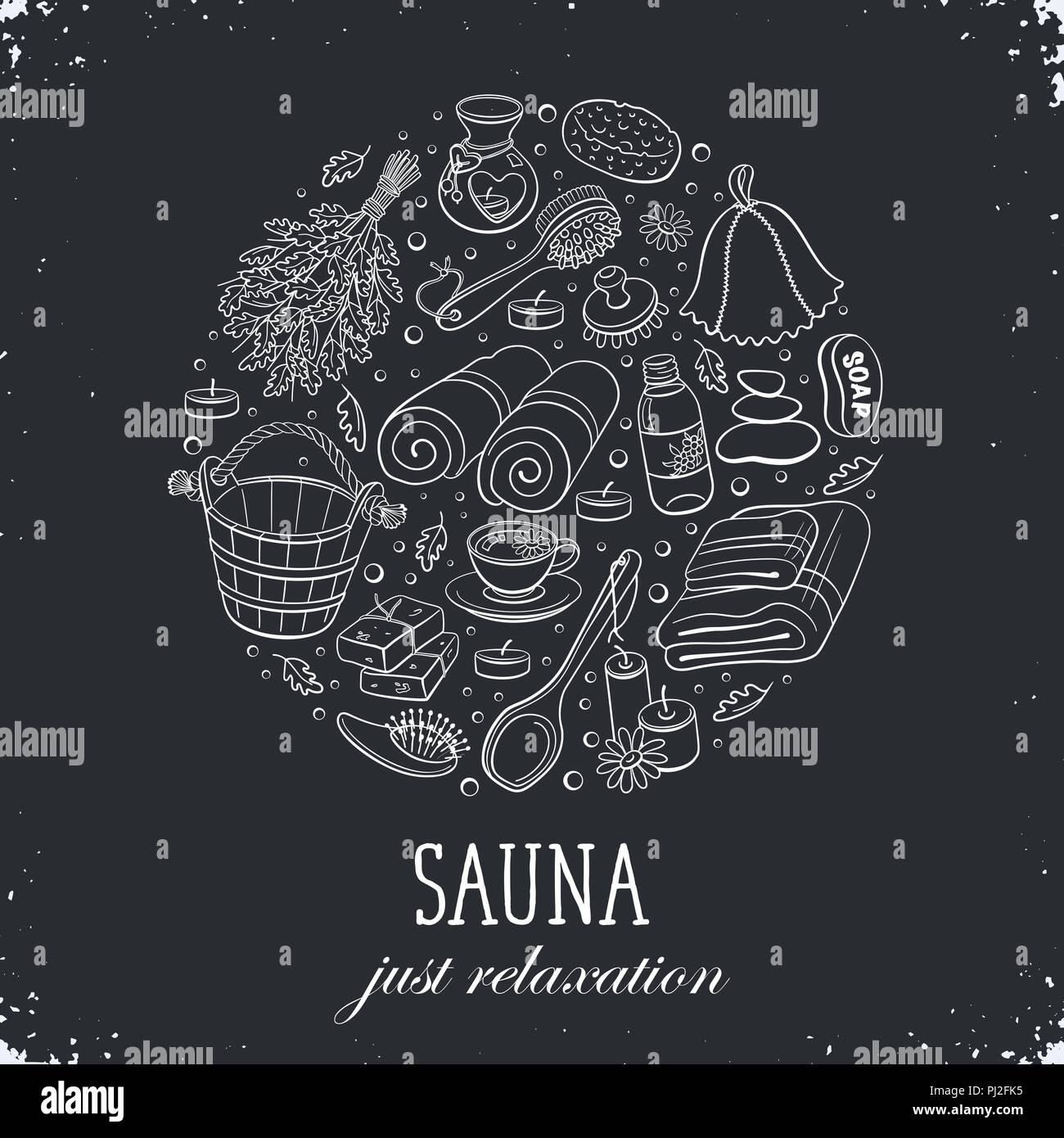 Sauna hat Stock Vector Images - Alamy