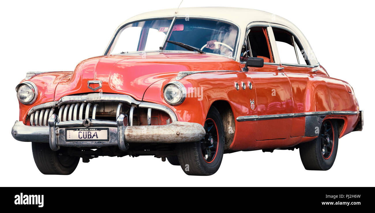 Old timer oldtimer car Cut Out Stock Images & Pictures - Alamy