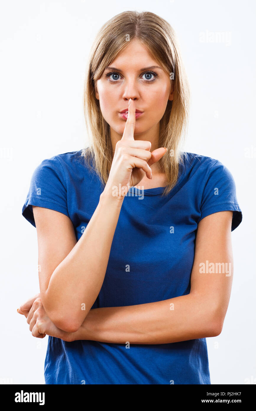 It's a secret! Stock Photo - Alamy