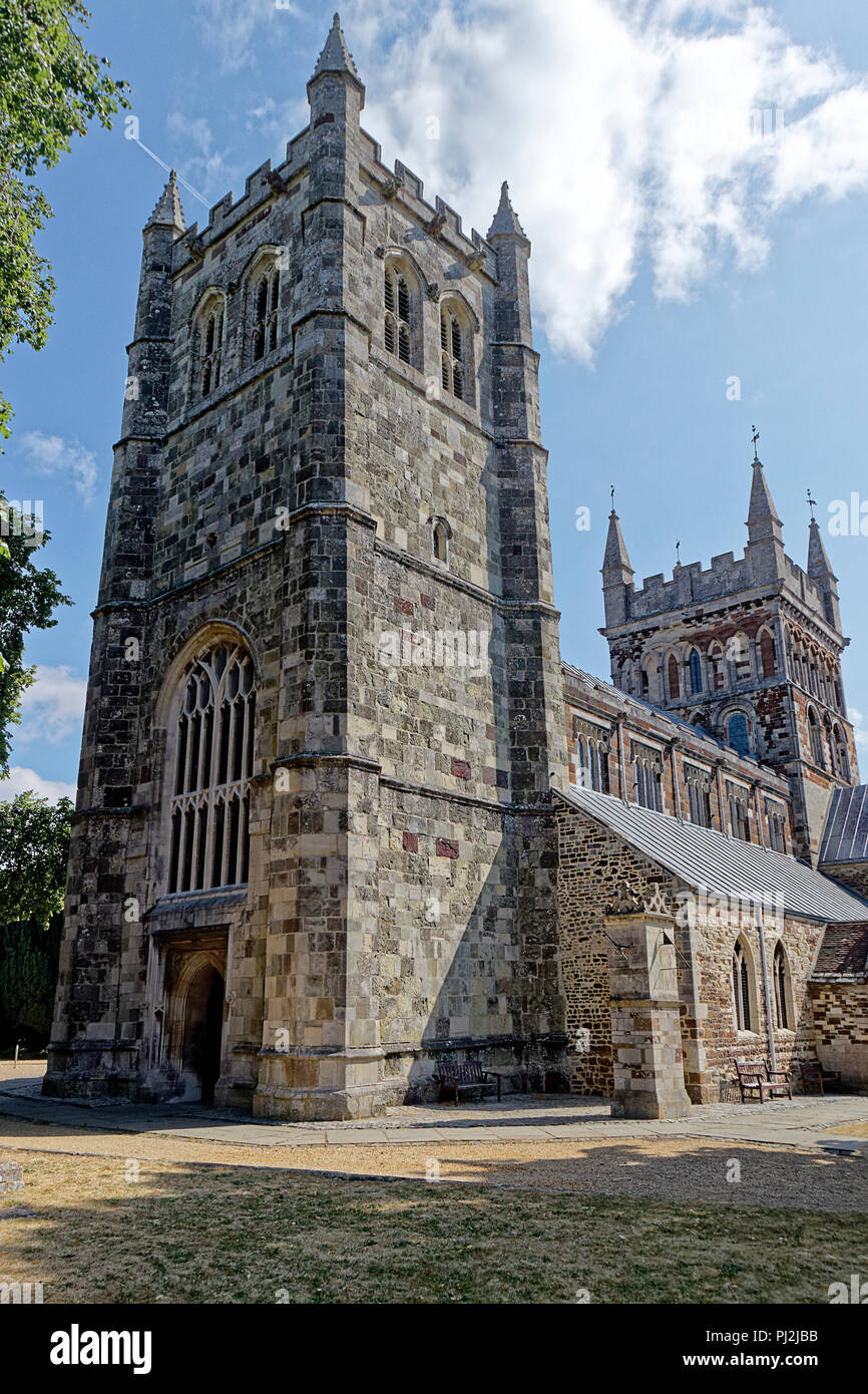 Wimborne minster parish church hi-res stock photography and images - Alamy