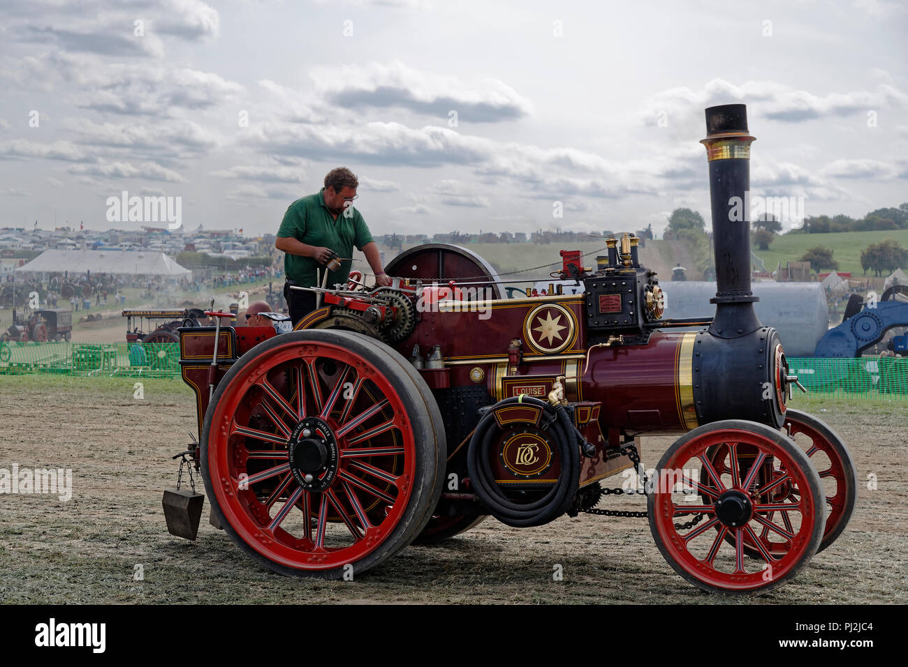 The burrell traction engine hi-res stock photography and images - Alamy