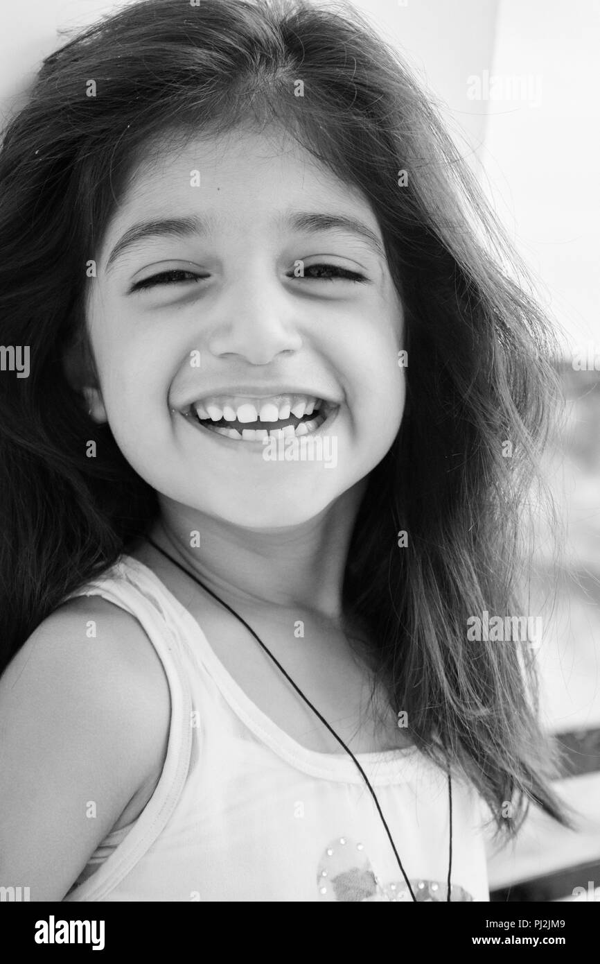 cute smiling indian girl Stock Photo - Alamy