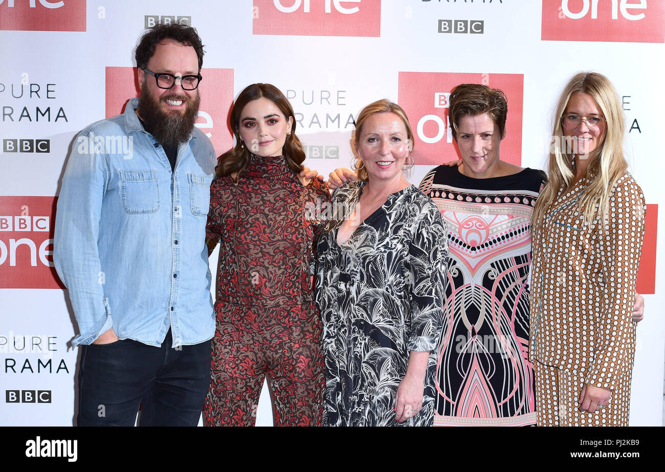 Glendyn Ivan, Jenna Coleman, Claire Mundell , Helen Fitzgerald and ...