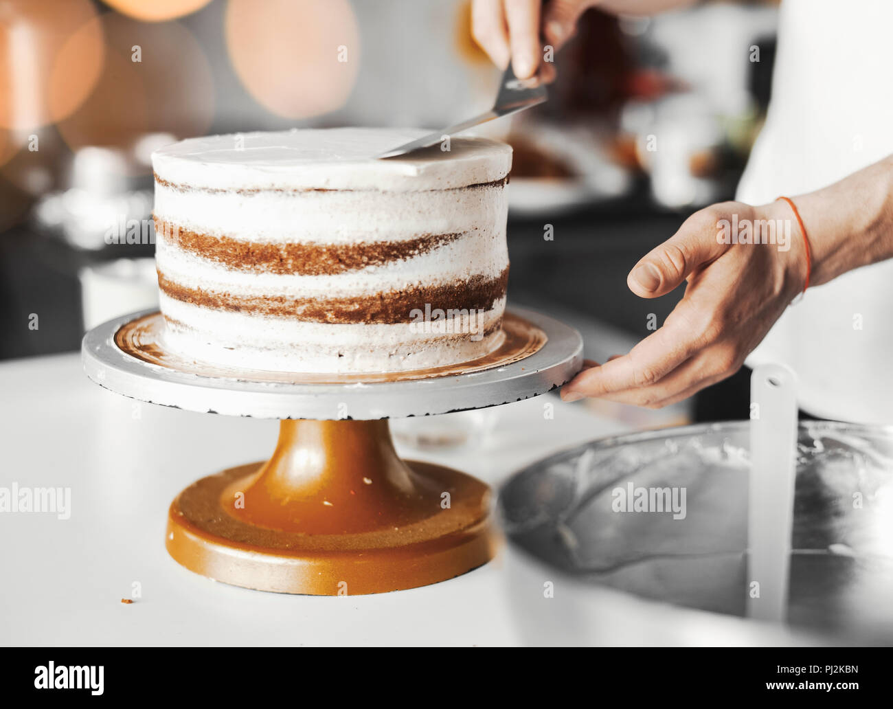 Smearing butter hi-res stock photography and images - Alamy
