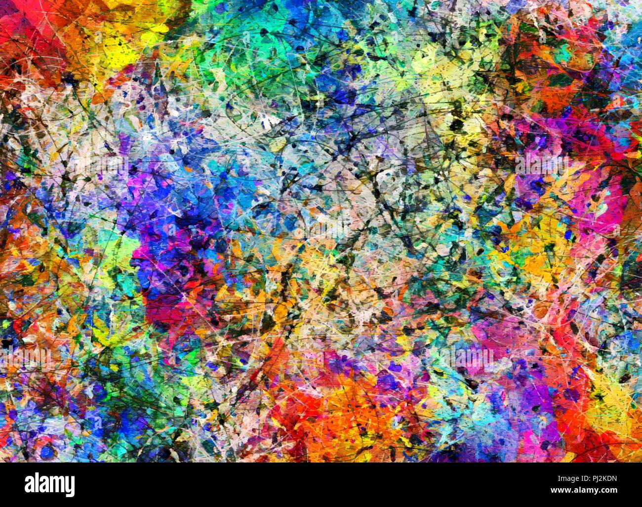 Fluid lines of color movement Stock Photo - Alamy
