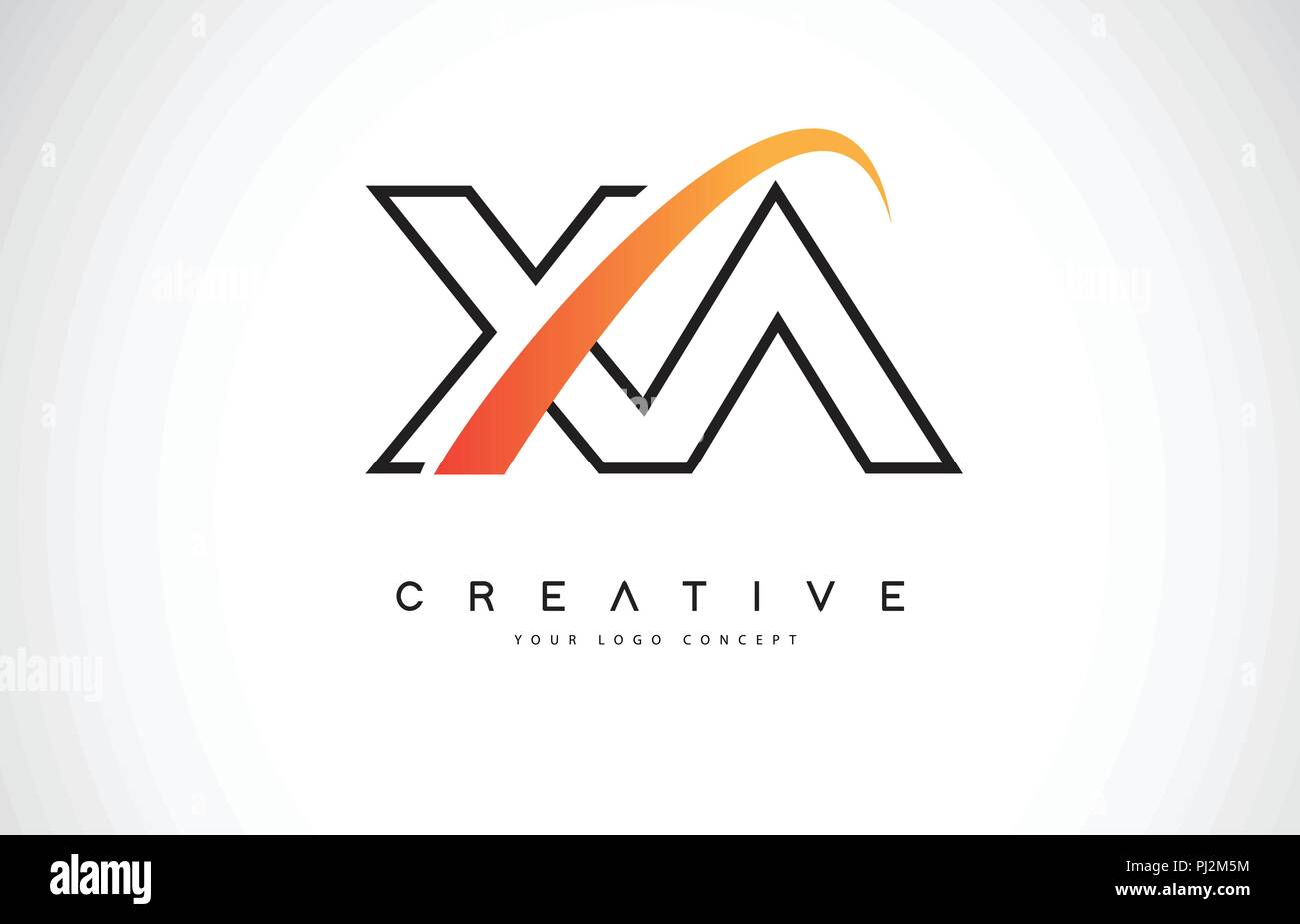 Letter Logo Design with Creative Look and Beautiful Modern Design ...