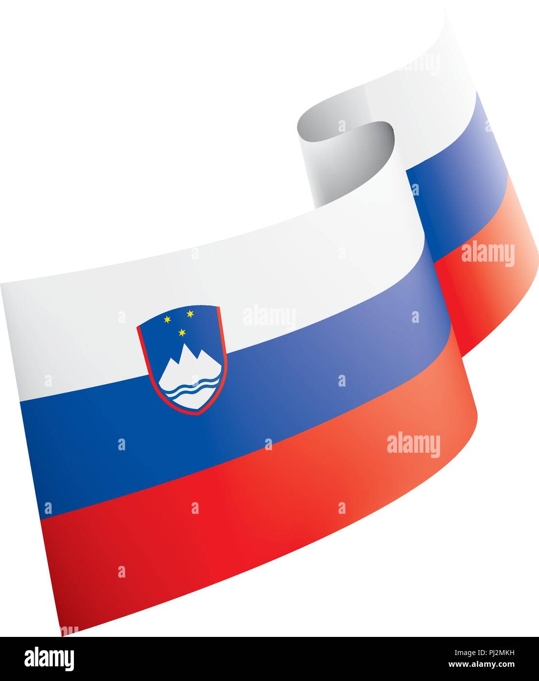 Slovenia Flag Vector Illustration On A White Background Stock Vector slovenia-flag-vector-illustration-on-a-white-background-stock-vector
