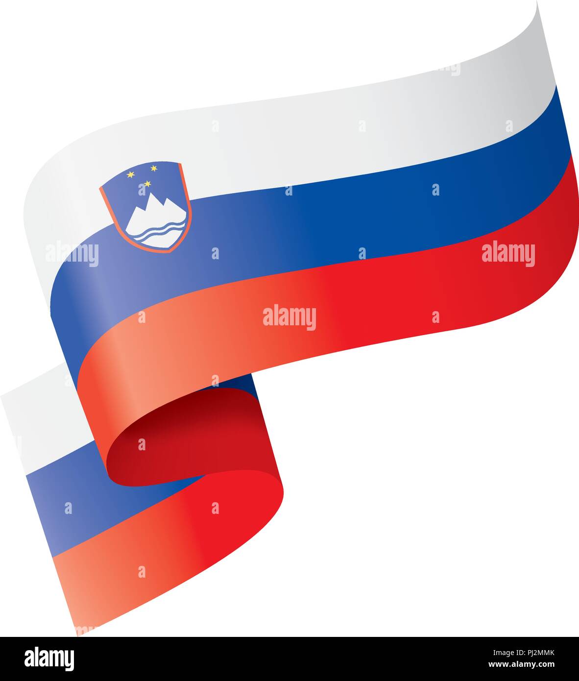 Slovenia Flag Vector Illustration On A White Background Stock Vector slovenia-flag-vector-illustration-on-a-white-background-stock-vector