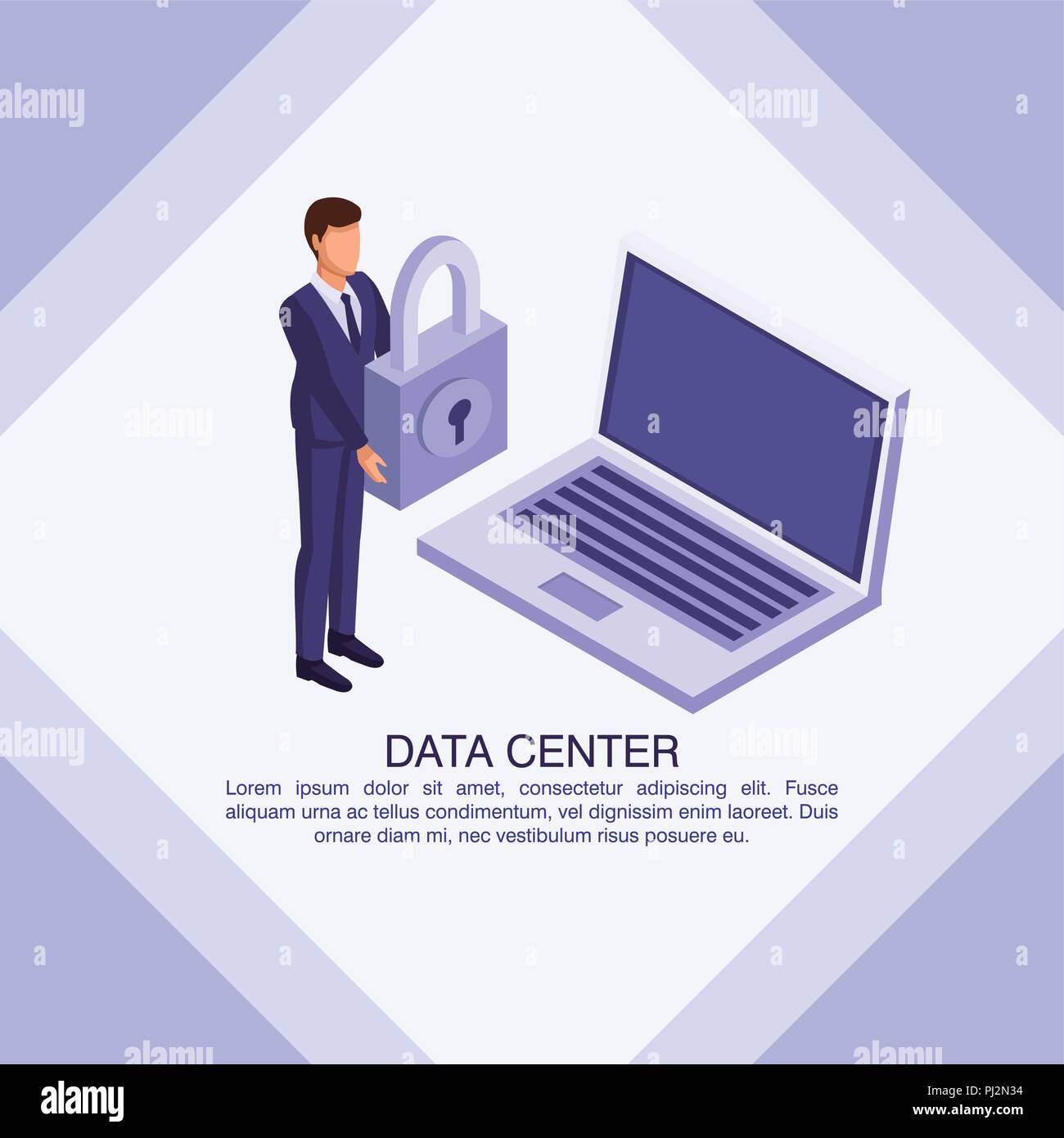 Data center poster with informaton Stock Vector Image & Art - Alamy