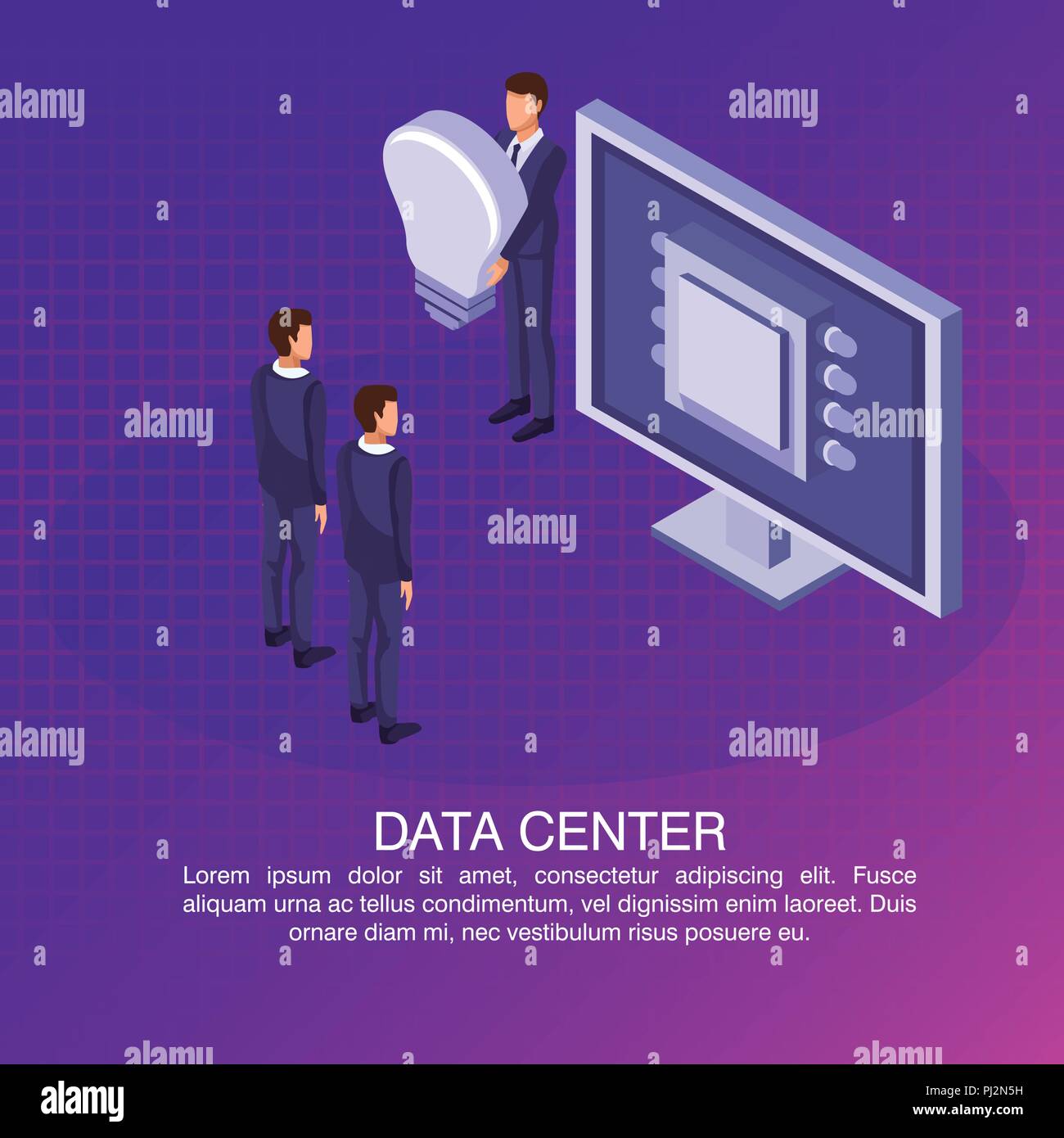 Data center poster with informaton Stock Vector Image & Art - Alamy