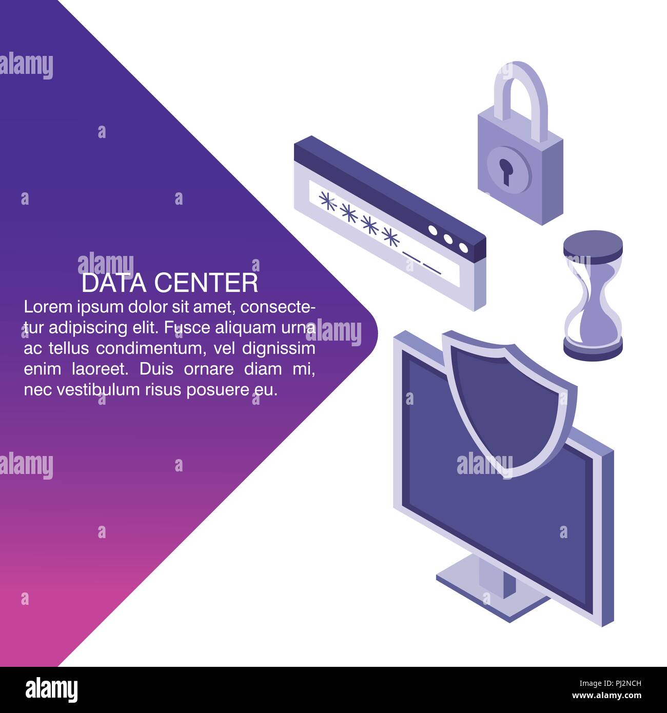 Data center poster with informaton Stock Vector Image & Art - Alamy