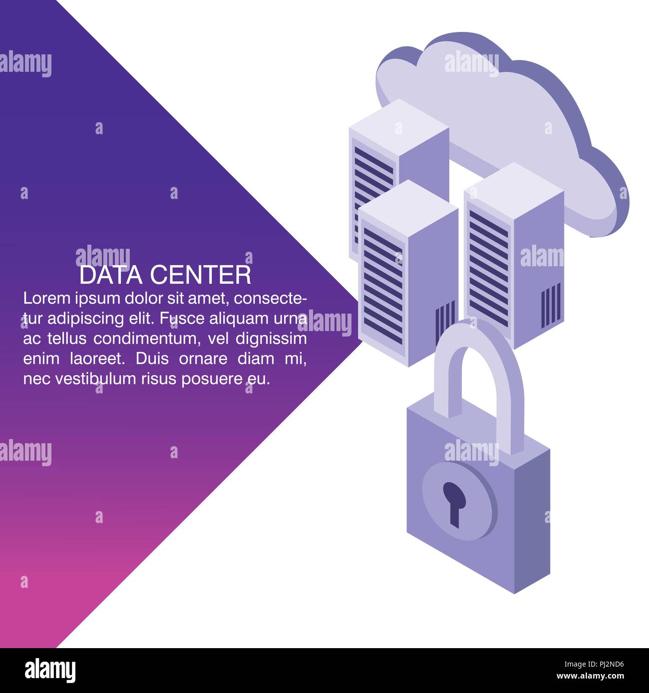 Data center poster with informaton Stock Vector Image & Art - Alamy