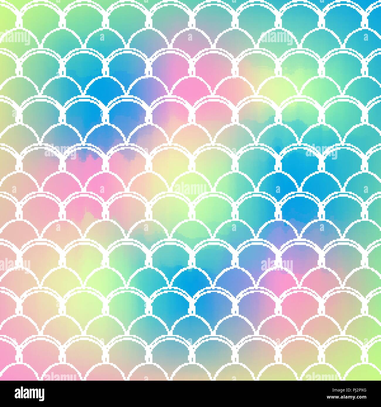 Fish scale and mermaid background Stock Vector Image & Art - Alamy