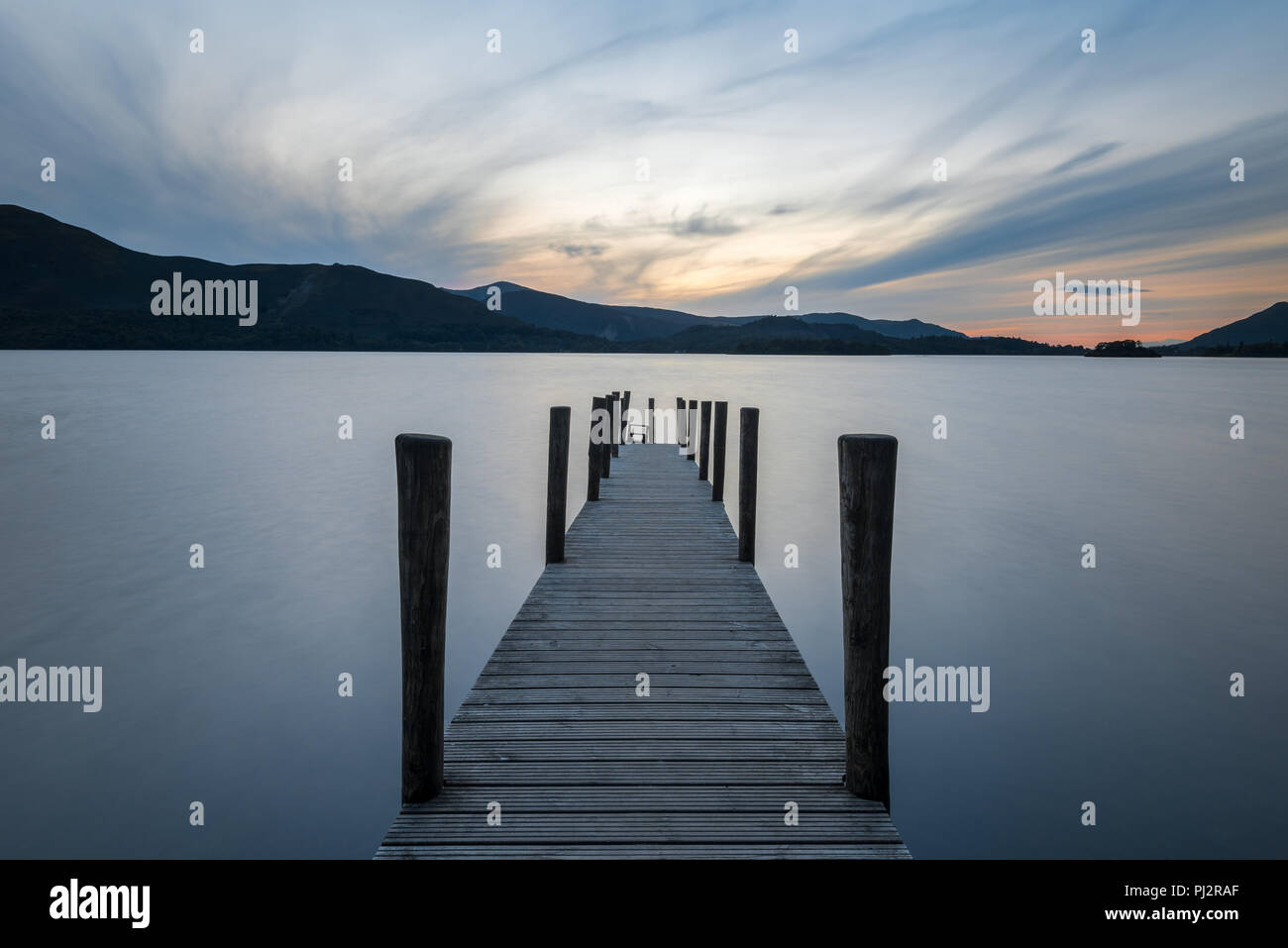 Ashness gate jetty hi-res stock photography and images - Alamy
