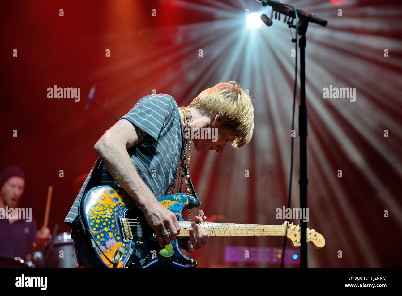 BARCELONA - JUL 2: Kula Shaker (band) perform in concert at Vida ...