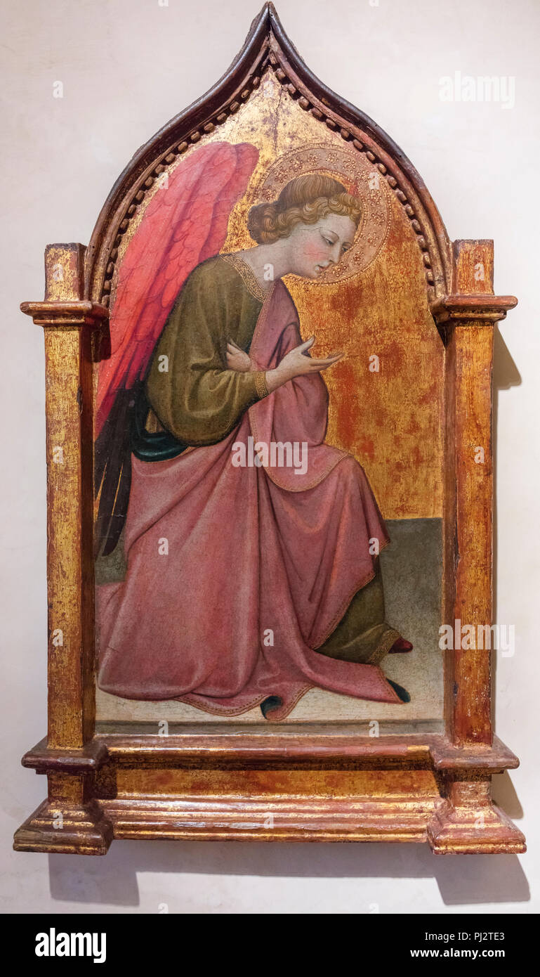 Archangel Gabriel, Annunciation, icon (15th century), Galleria ...
