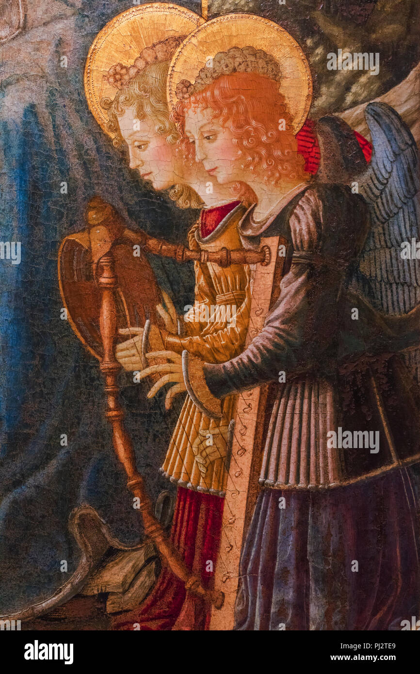 Angels, icon (15th century), Galleria Nazionale dell'Umbria, Perugia ...