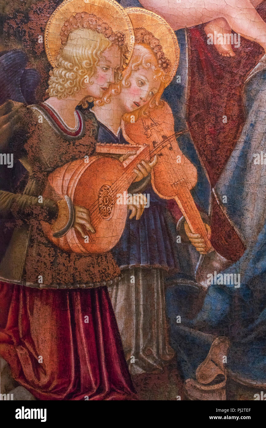 Angels, icon (15th century), Galleria Nazionale dell'Umbria, Perugia ...