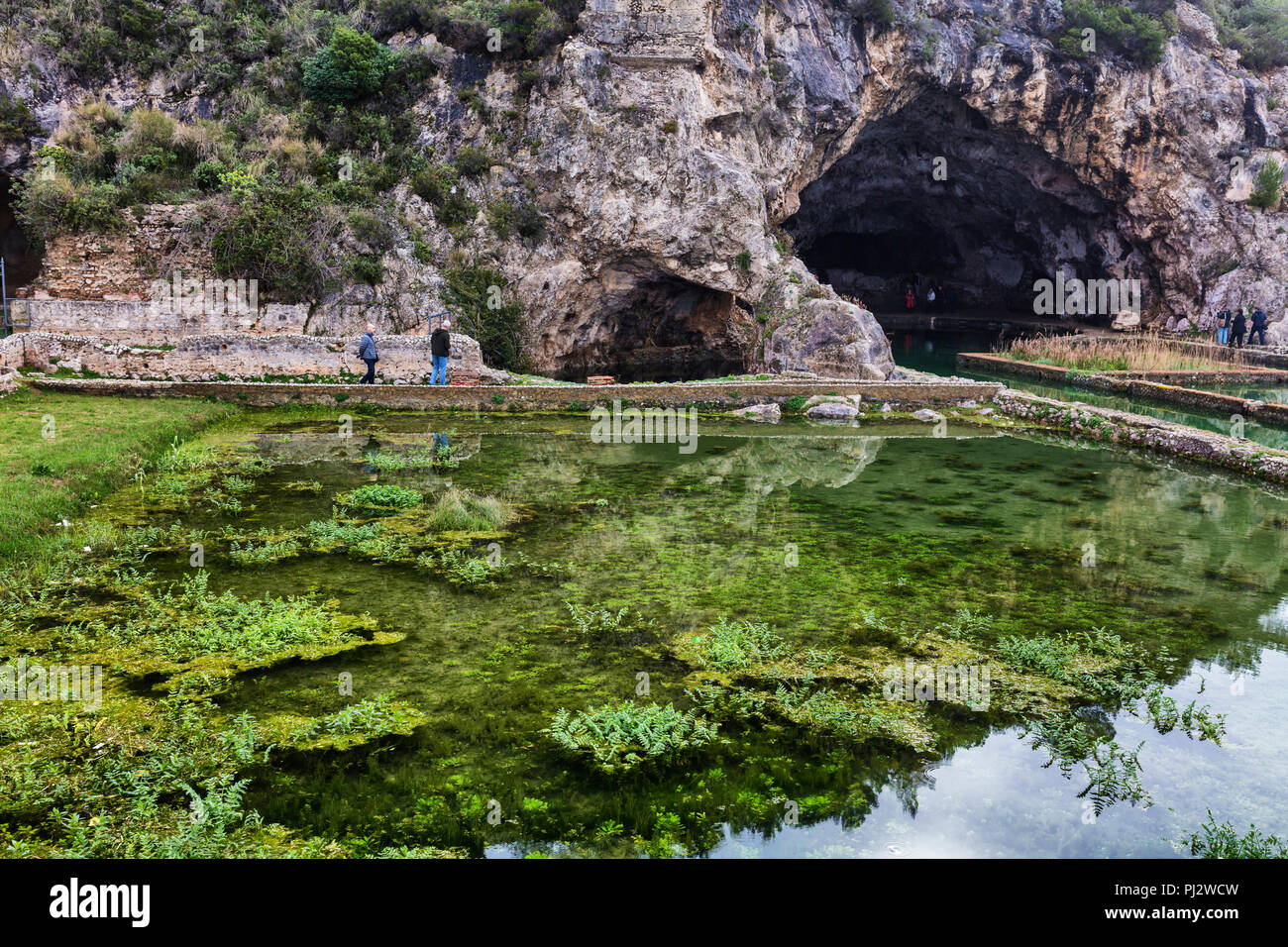 Grotto of Tiberius, Villa of Tiberius, Sperlonga, Spelonghe, Lazio ...