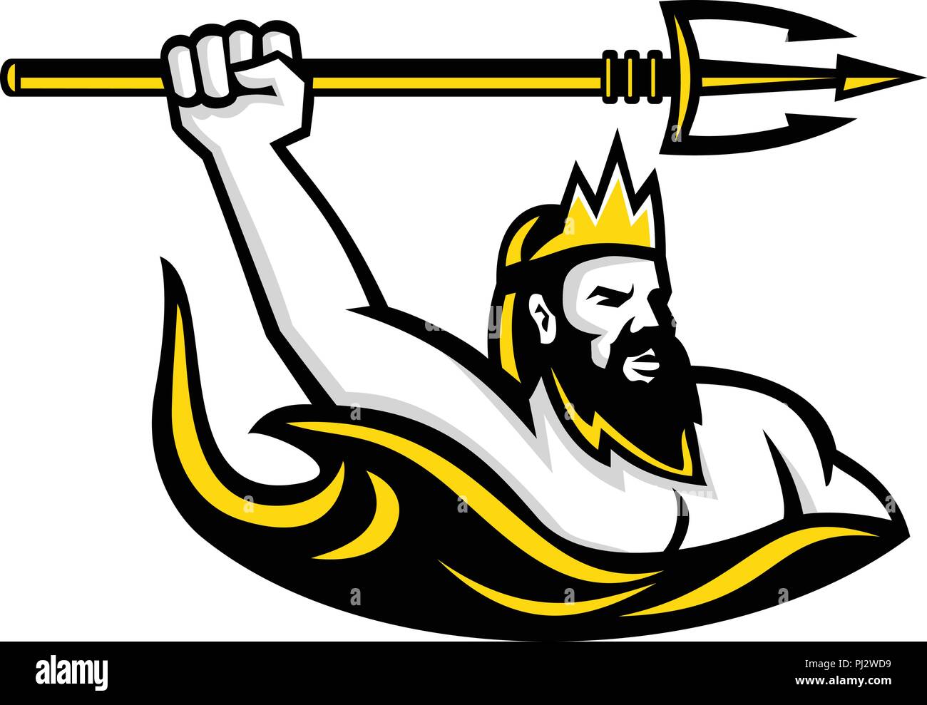 King triton Stock Vector Images - Alamy