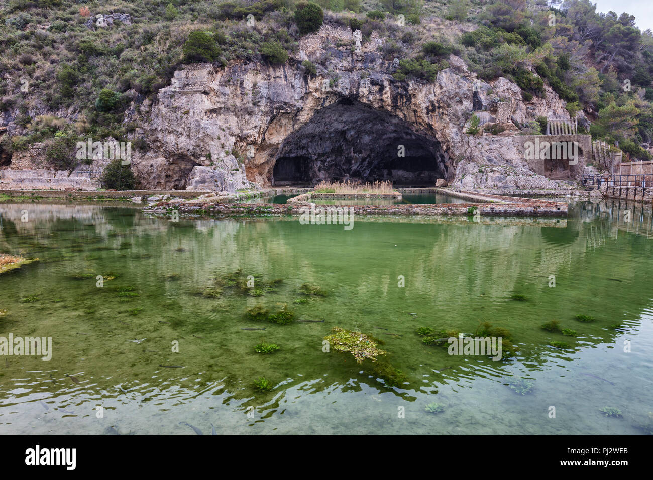 Grotto of tiberius hi-res stock photography and images - Alamy