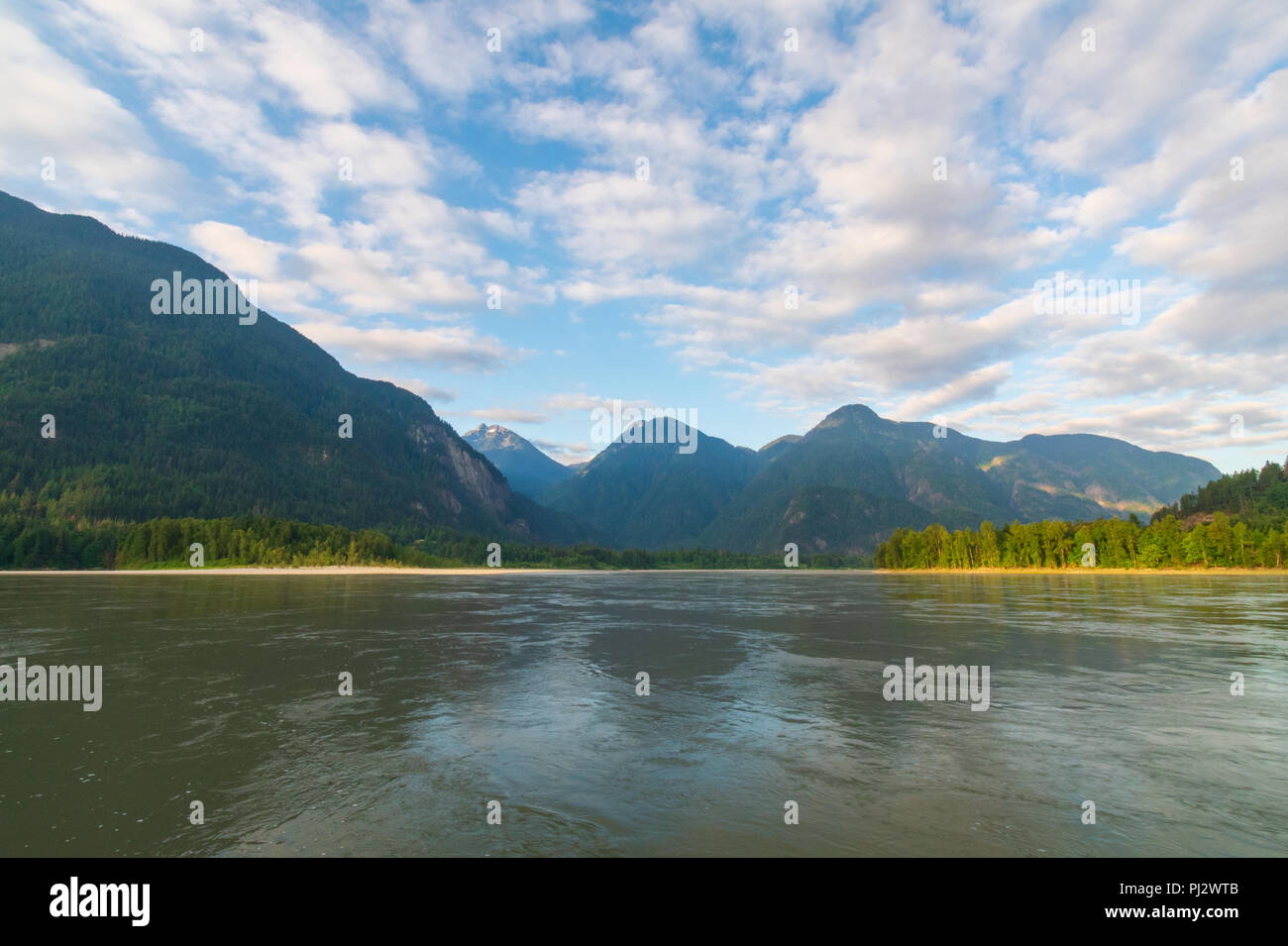 The Fraser River in Hope, British Columbia Stock Photo - Alamy